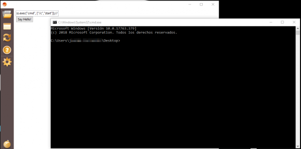 Security in Sciter-based applications
