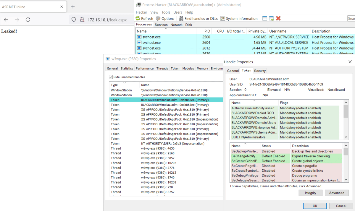Token handles abuse: One shell to HANDLE them all